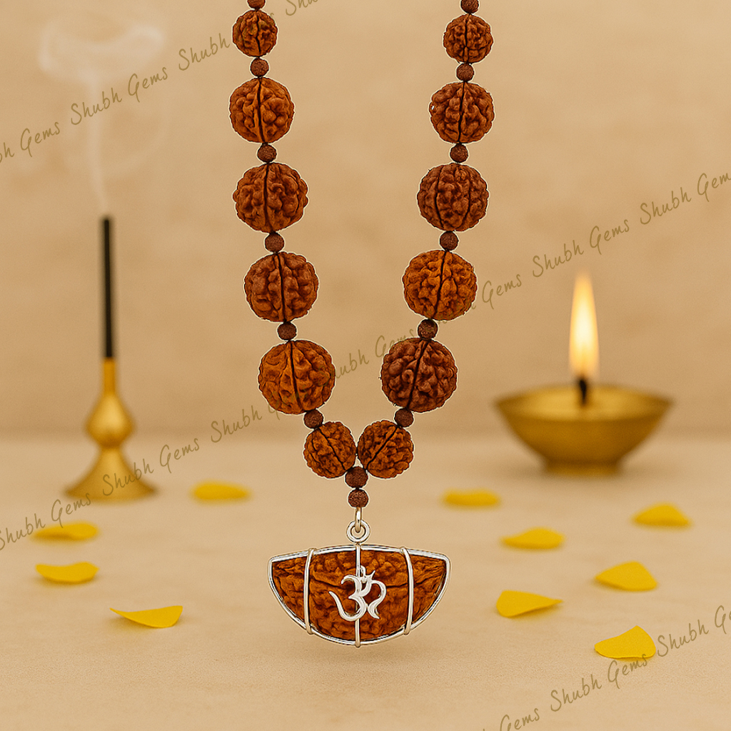 Buy Customise Rudraksha Mala online in India | Shubh Gems