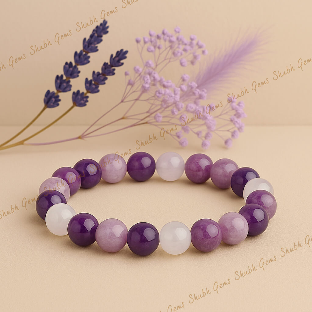 Buy Crystal Bracelet for Good Sleep online in India | Shubh Gems
